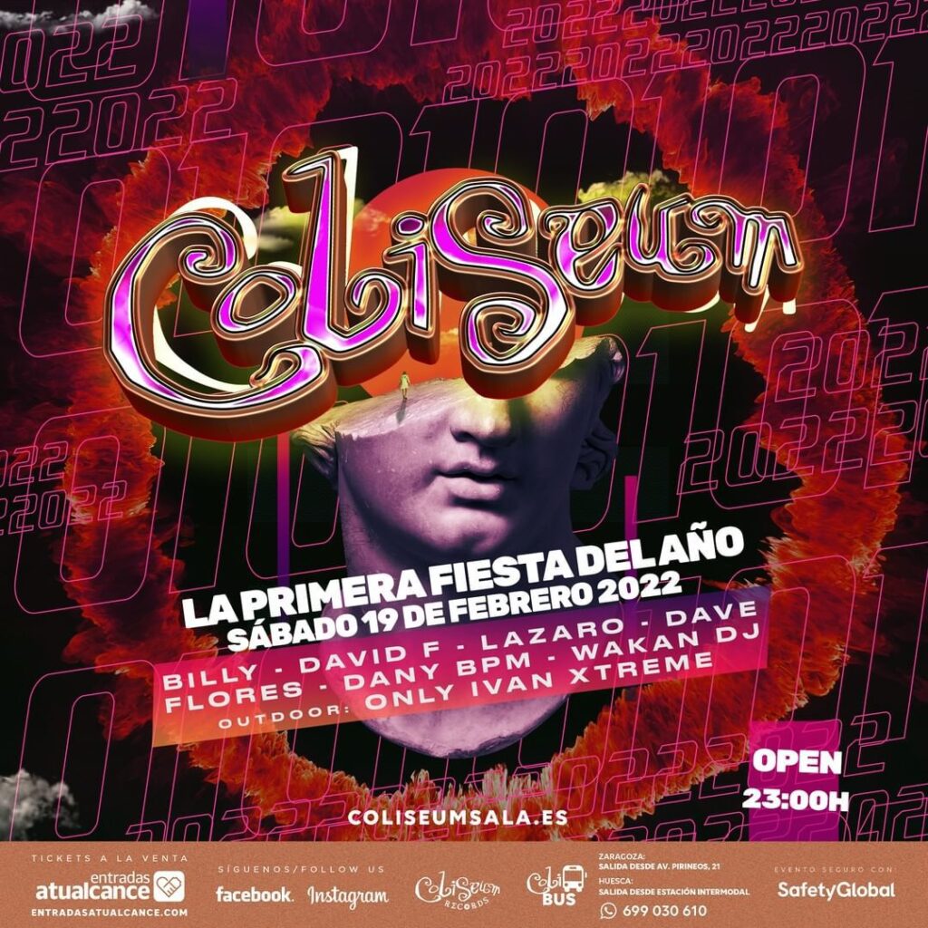 Coliseum - La primera fiesta del año - KICKSHOW