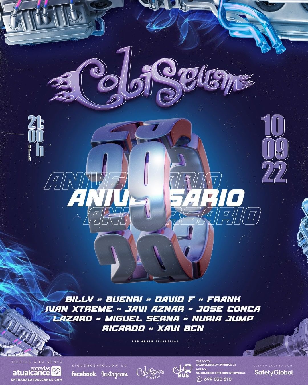 Coliseum - 29 aniversario - KICKSHOW