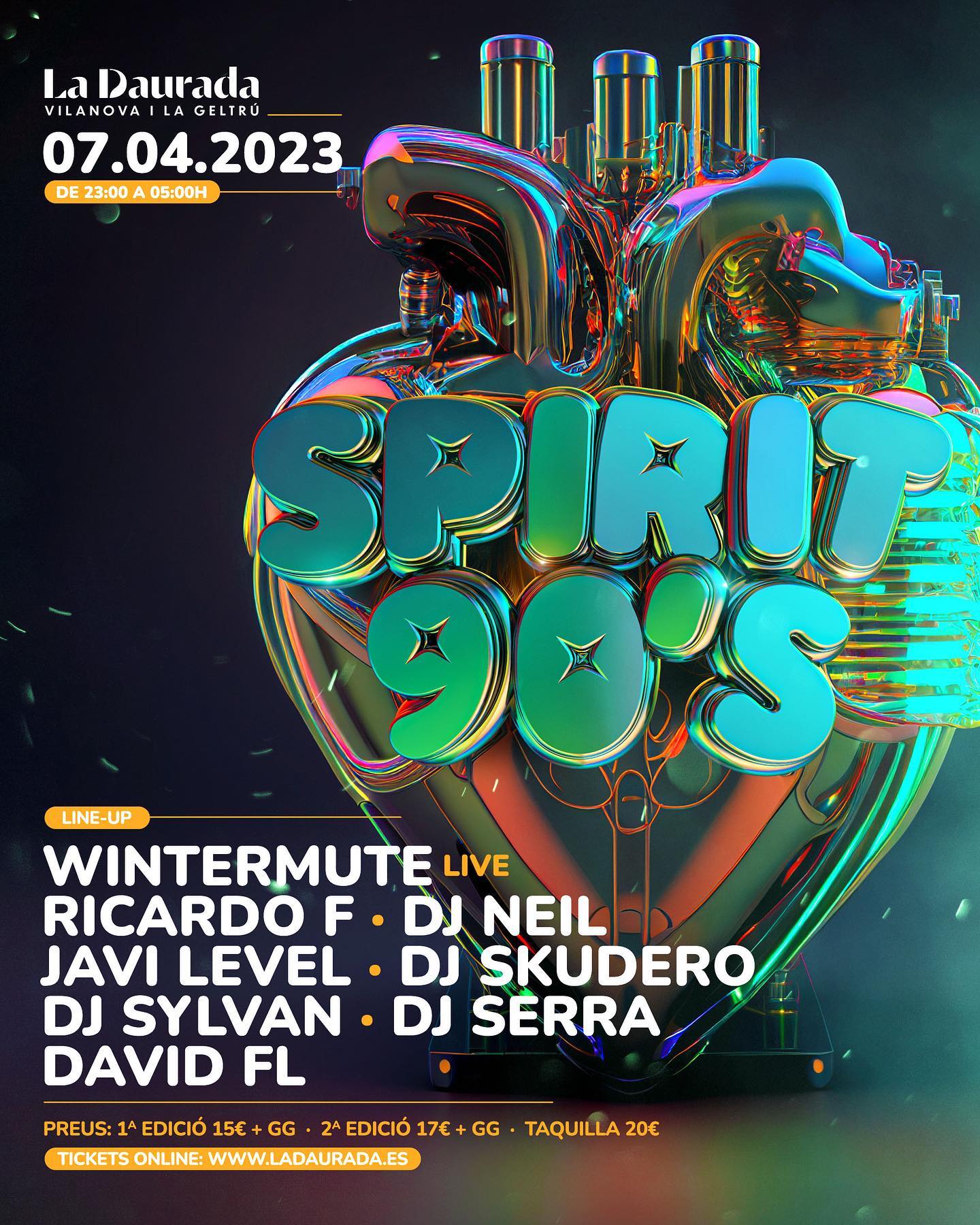 La Daurada - Spirit 90's - KICKSHOW